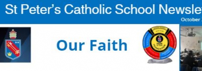St Peter's Catholic School - Newsletter October 2024