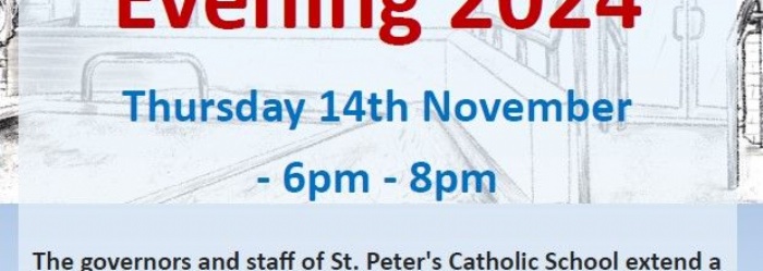 St Peter's Catholic School - Sixth Form Open Evening